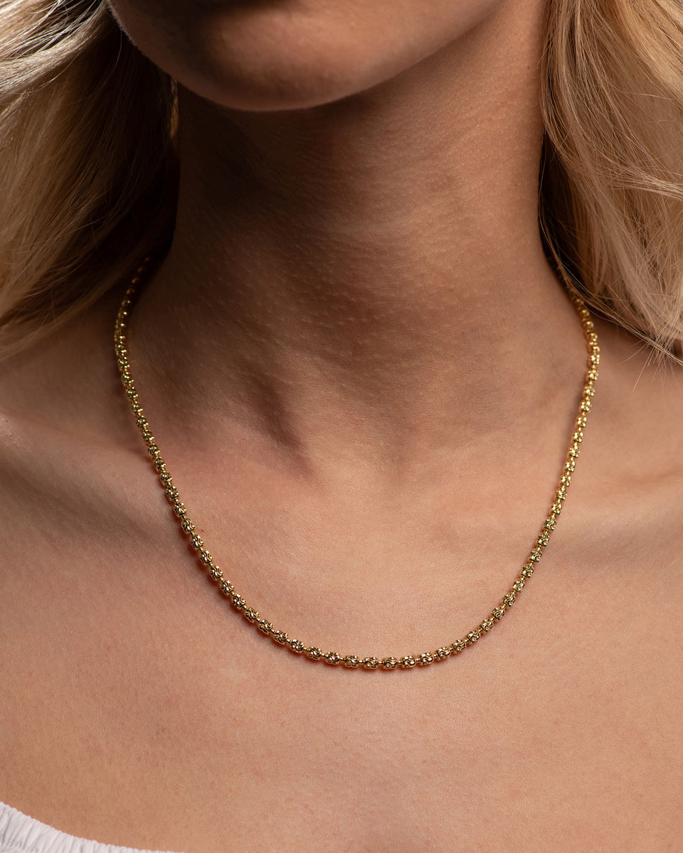Barrel Typhoon 3 Silver Necklace – DESMOS Gioielli